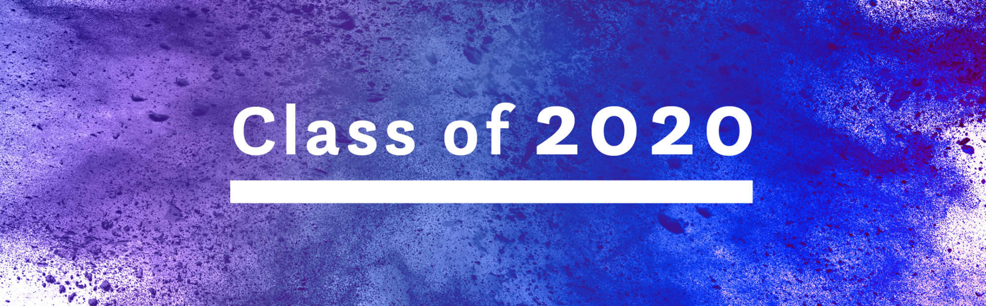 Class of 2020 —The Alumni Society
